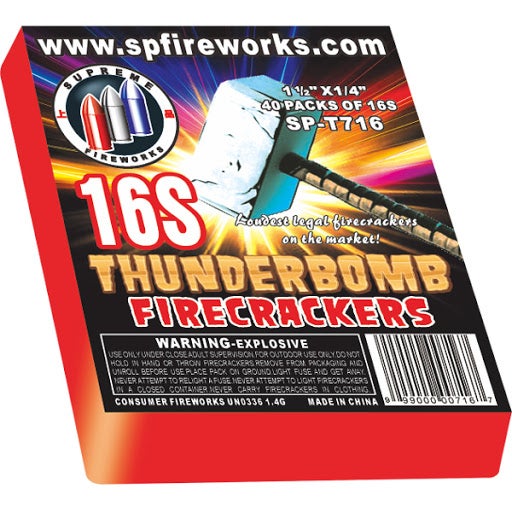 Thunderbomb Firecrackers | How the backyard show gets better.